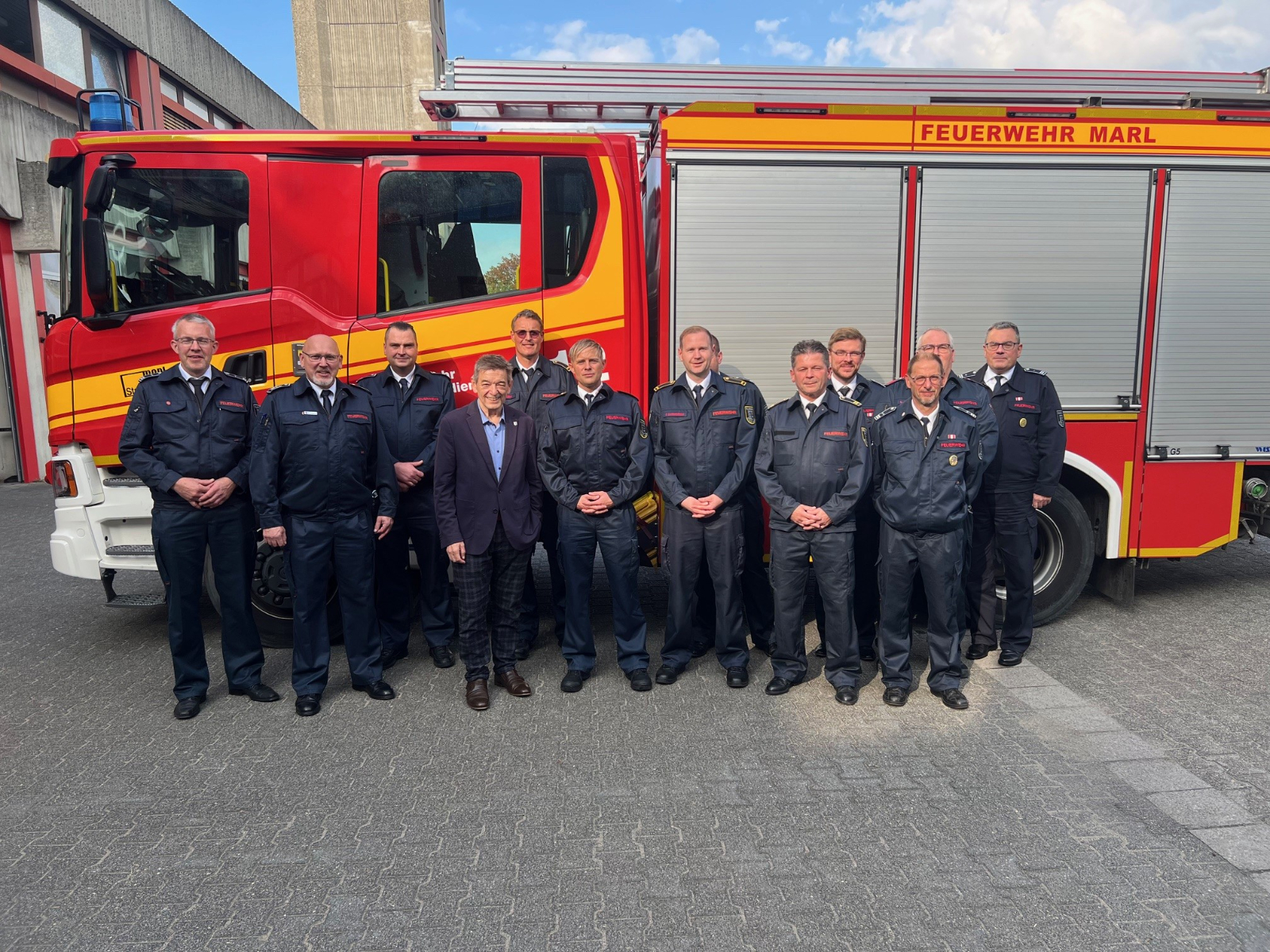 Führungswechsel bei der Marler Feuerwehr